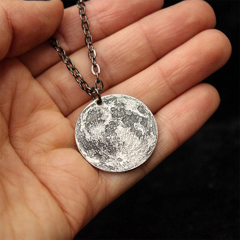 Silver Full Moon Coin