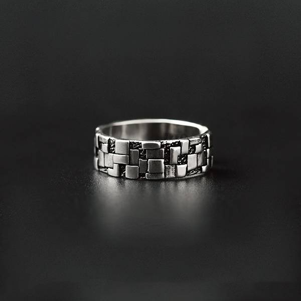 Sterling Silver Cyberpunk Creations Ring