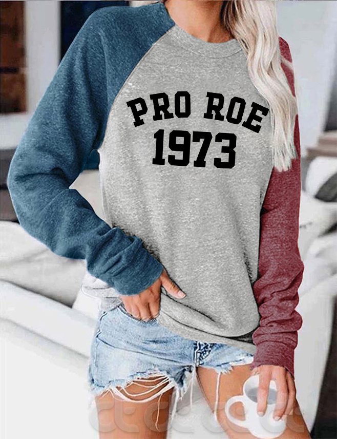 Pro Roe 1973 Color Block Sweatshirt