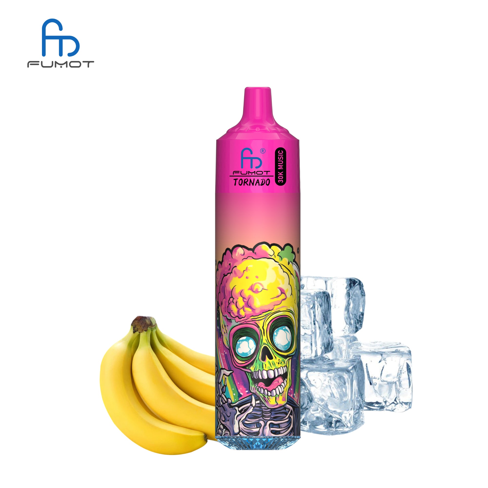 RandM Tornado 30k music-Banana lce 25.98 RandM Vape Vapezshop-fumot ...
