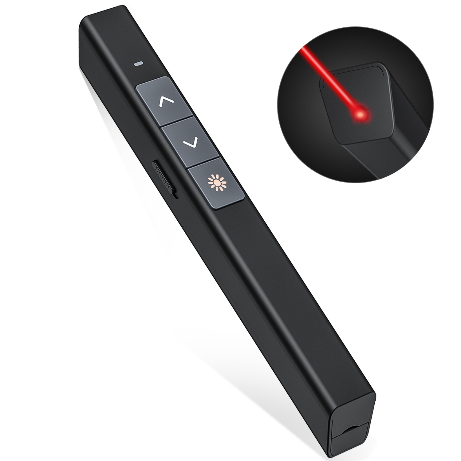 2.4GHz Wireless Presenter Remote With Red Laser Pointer USB ...