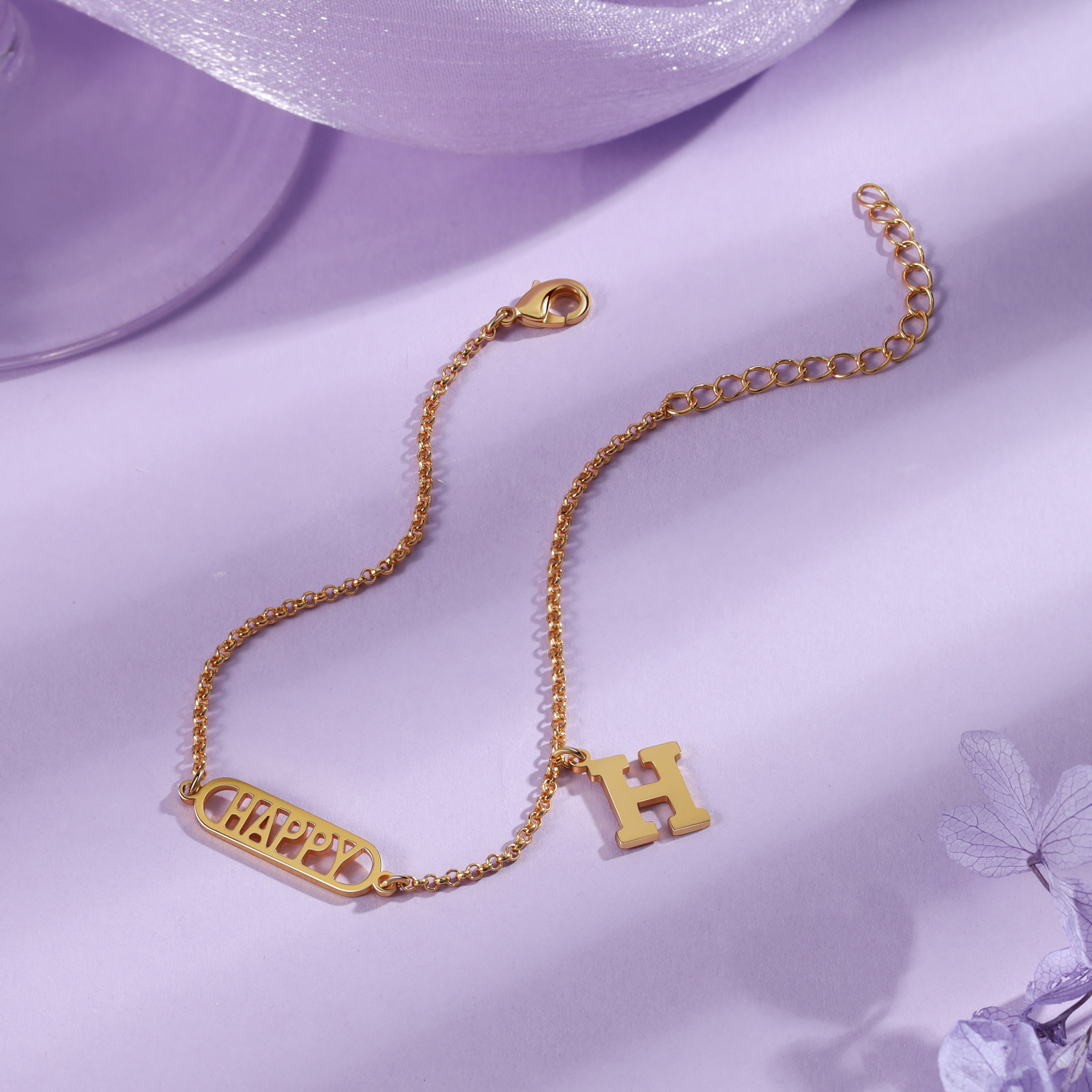 Personalized Name Anklet Custom Ankle Bracelet Gifts For Her