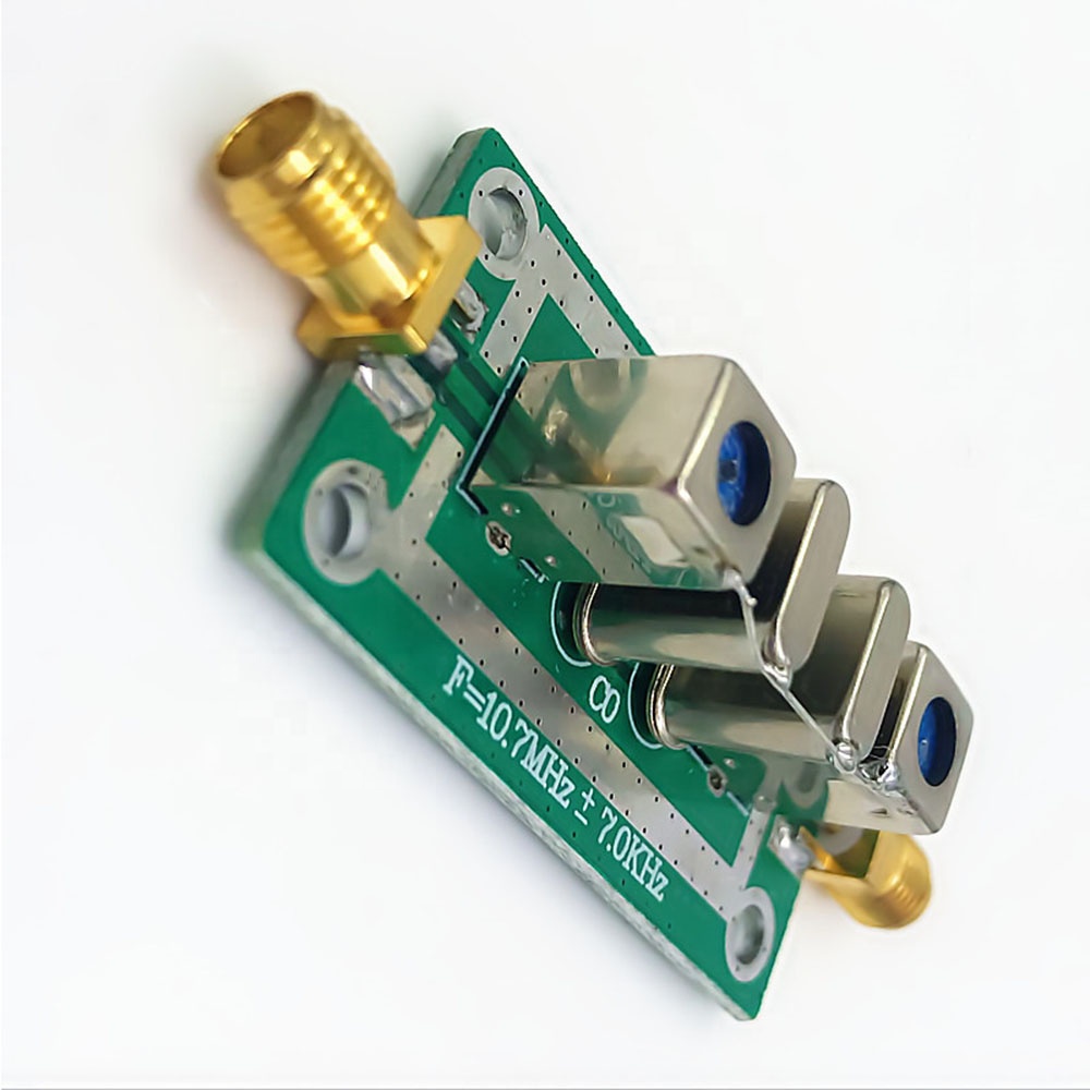 Quartz Crystal RF Bandpass Filter For Special Instruments Narrowband ...