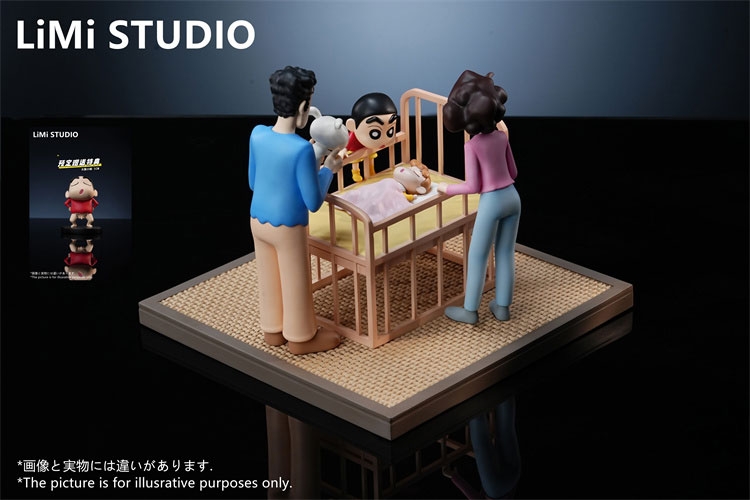 The Birth of Himawari Nohara - Crayon Shin-chan Resin Statue - LiMi Studio