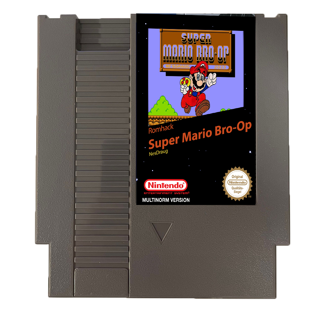 Super Mario Bro-op NES For Nintendo Entertainment System Console - 8 ...
