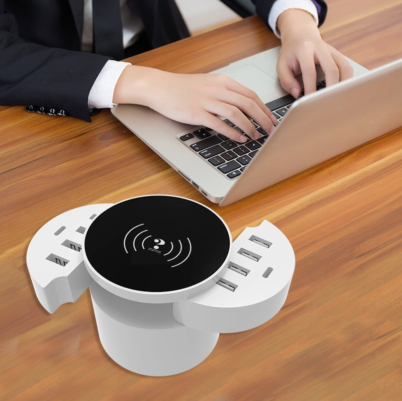 Multi-port Wireless Circular Charger