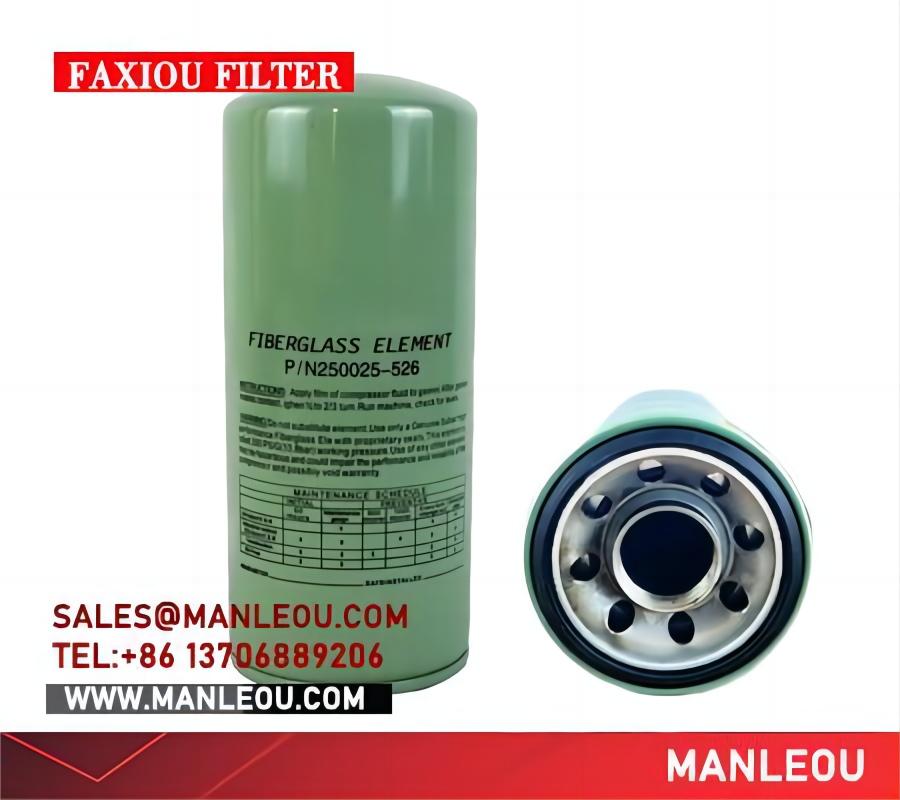 250025-526 SULLAIR Series Oil Filter for Screw Air Compressor filter