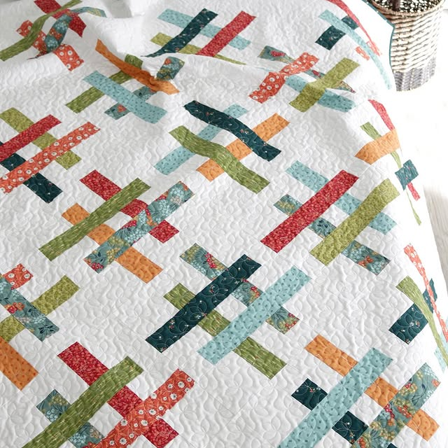 Quartet Quilt Pattern Template-with instruction