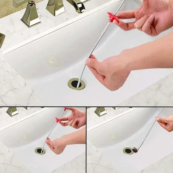 Sewer Cleaning Hook & No Need For Chemicals