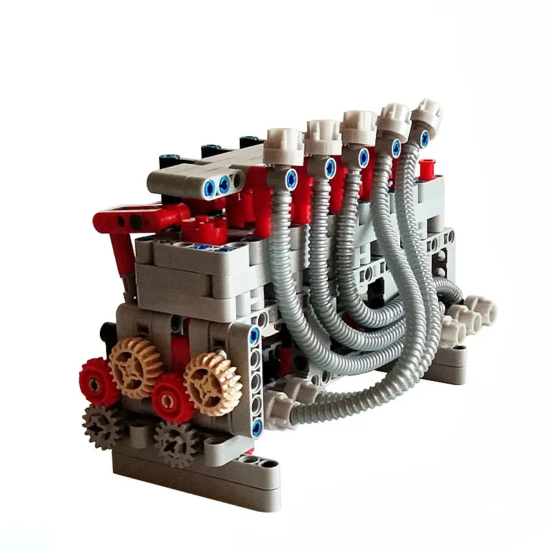 Inline 6 Cylinder 4-Stroke Engine Match 4 Speed Engine Sequential ...