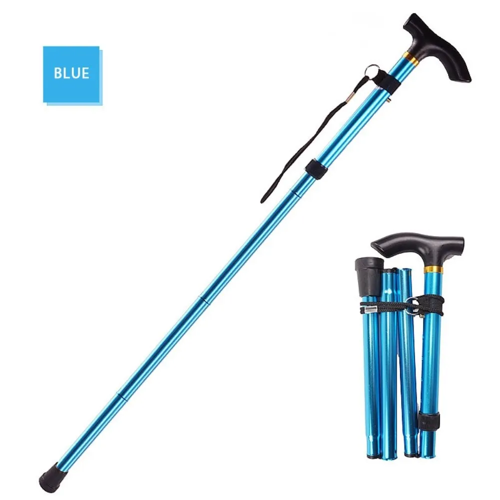 Super Light Portable Easy Folding Walking Cane