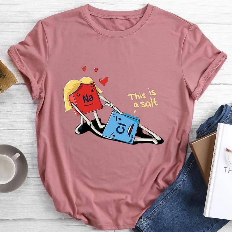 Chemical element Round Neck T-shirt