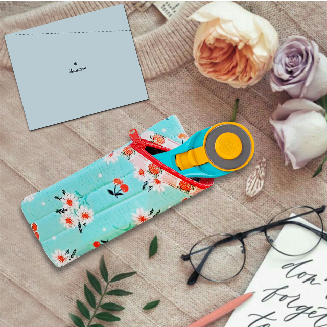 Unique Diagonal Zipper Pouch Pattern PDF