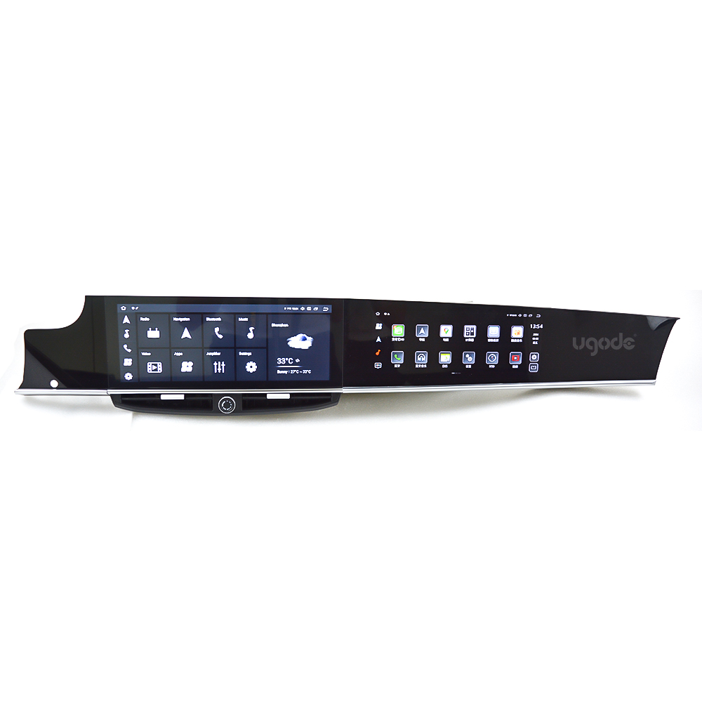 12.3" Dual Screen Carplay For Porsche Panamera Android Auto Radio GPS ...