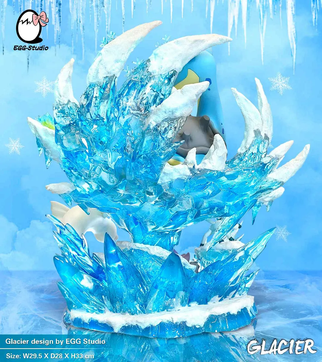 Ice Type Family - Pokemon Resin Statue - EGGS Studios [In Stock]