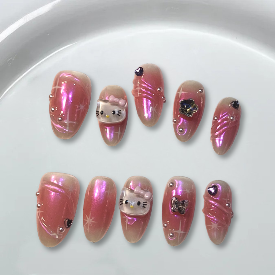 Pink Aurora KT Cat-XHS519