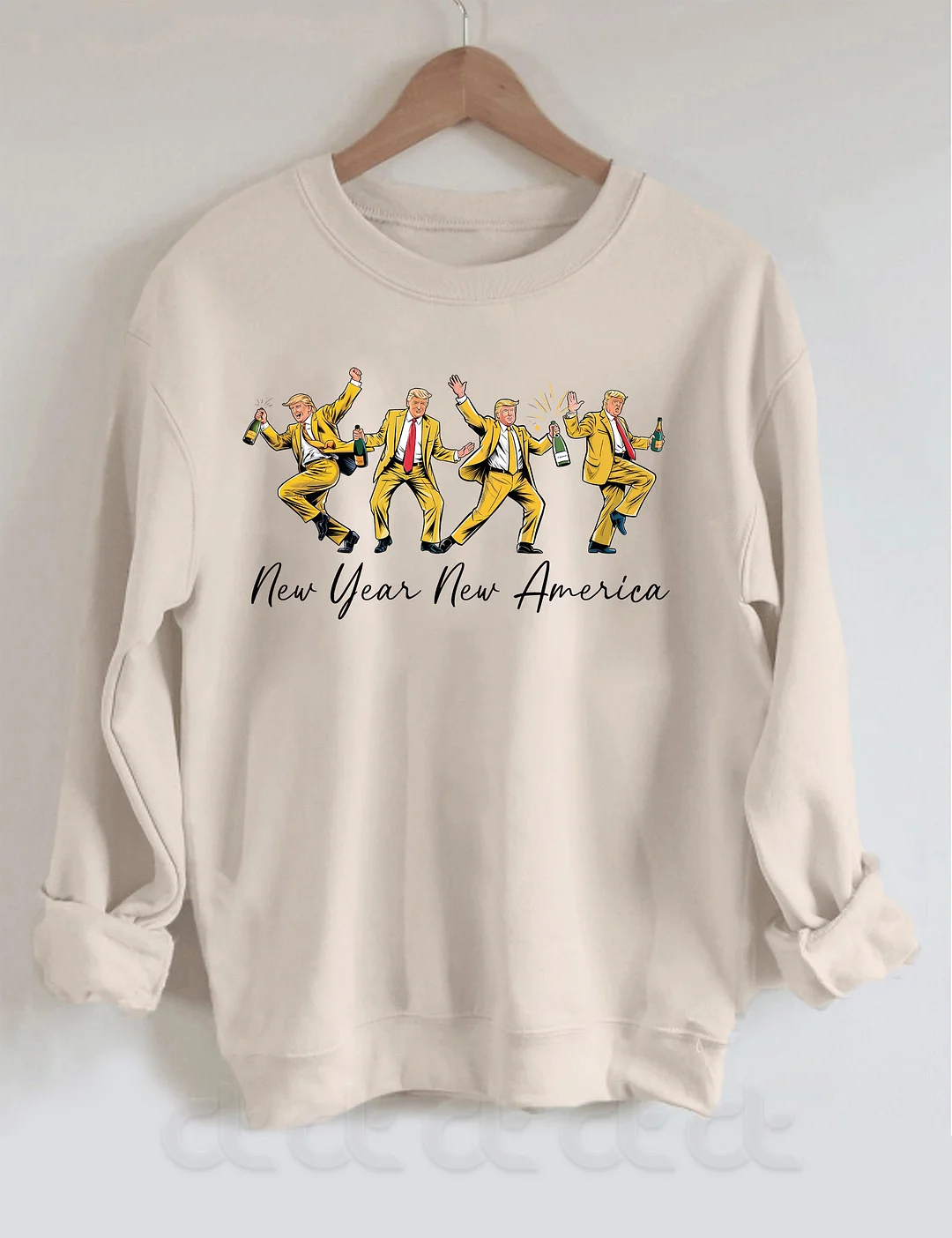 New Year Trump Dancing Sweatshirt