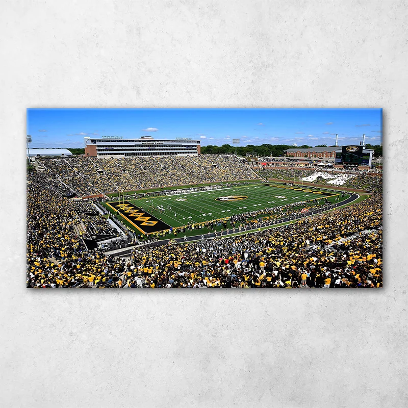 Faurot Field At Memorial Stadium Canvas Wall Art