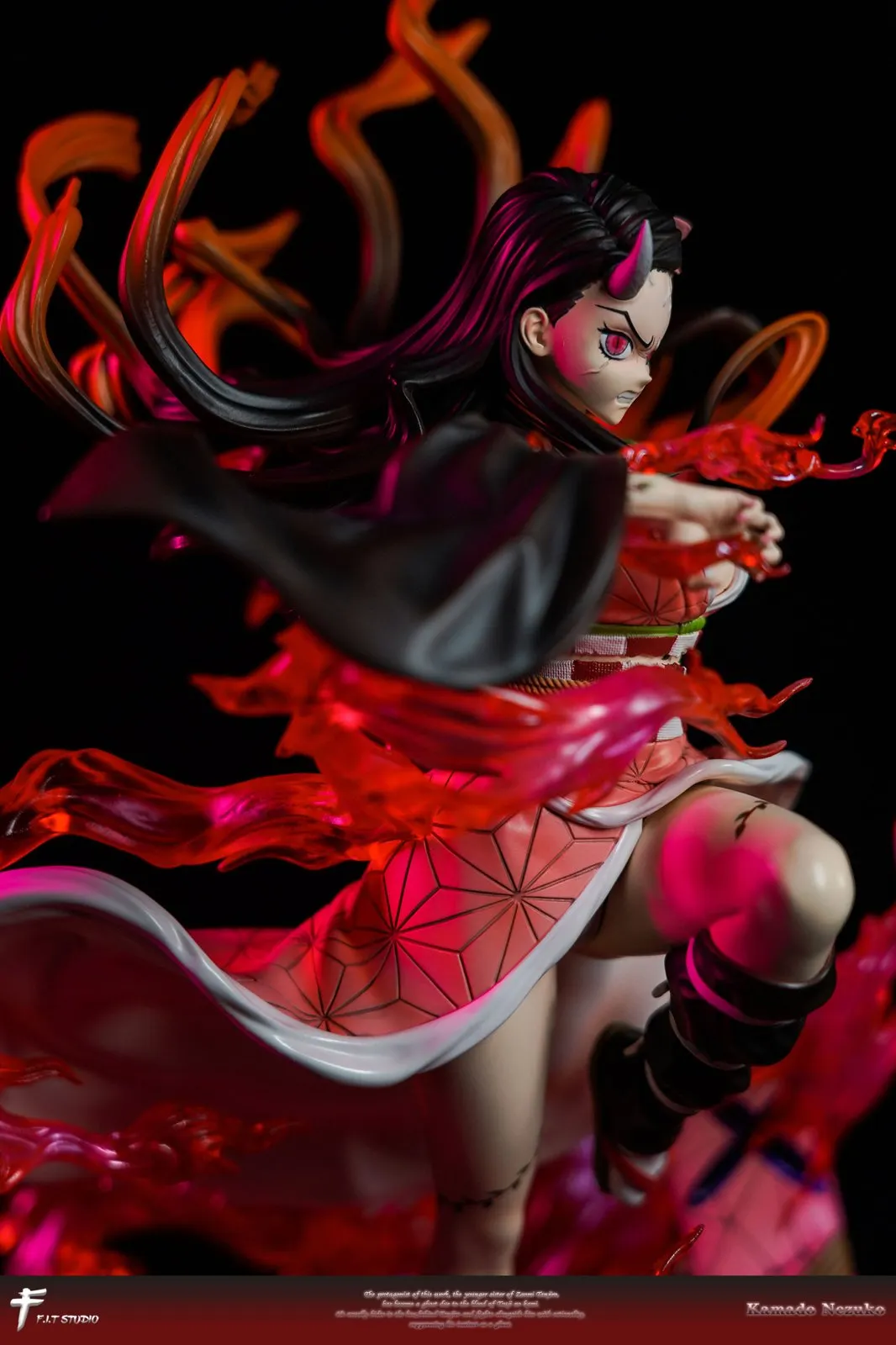 1/6 Scale Nezuko Kamado with LED - Demon Slayer: Kimetsu No Yaiba Resin ...