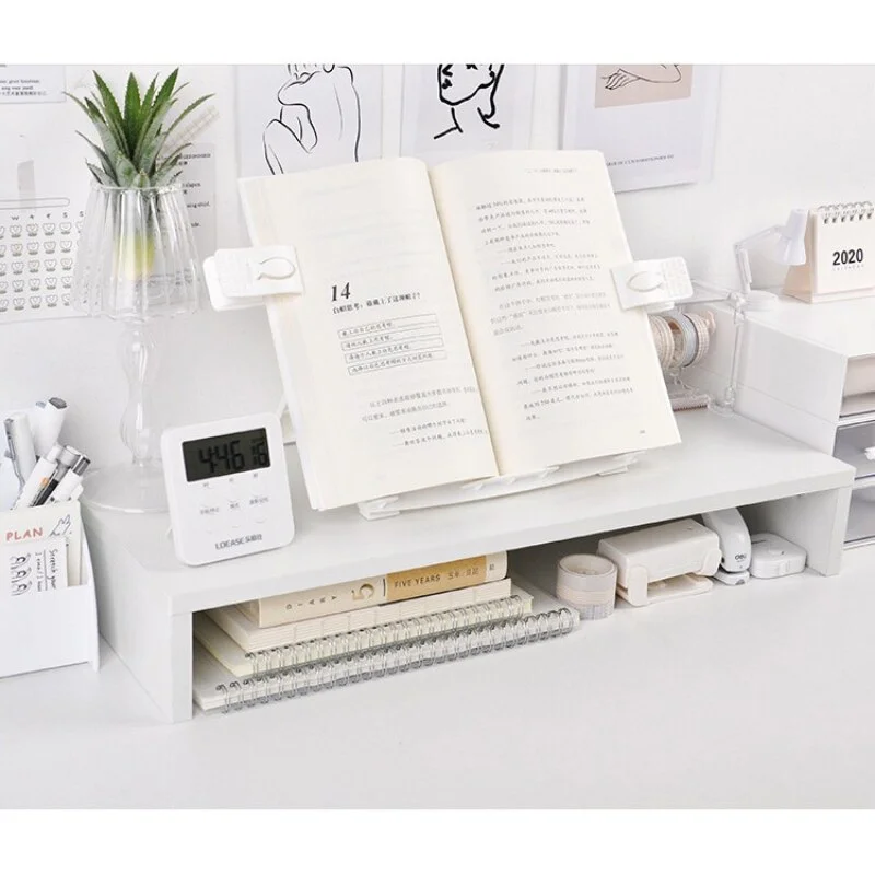 Nigikala Desktop Shelf Office Computer Monitor Keyboard Organize ...