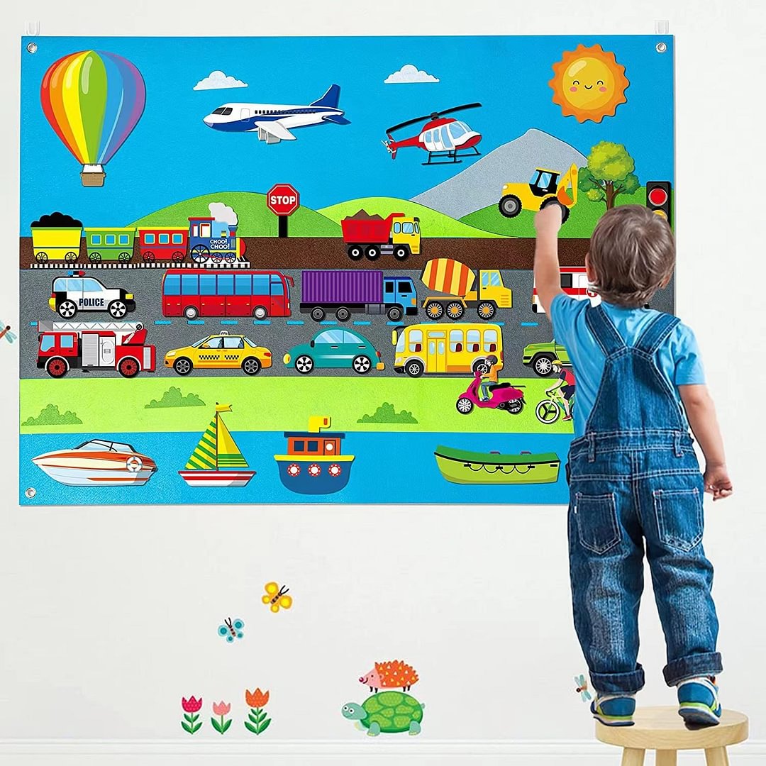 🔥Last Day Promotion - Teaching flannel graphs for children