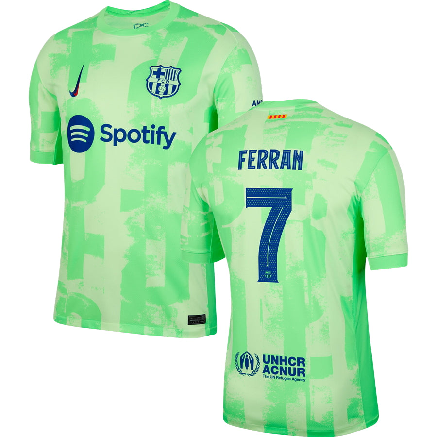 FC Barcelona Ferran Torres 7 Third Shirt 2024-2025