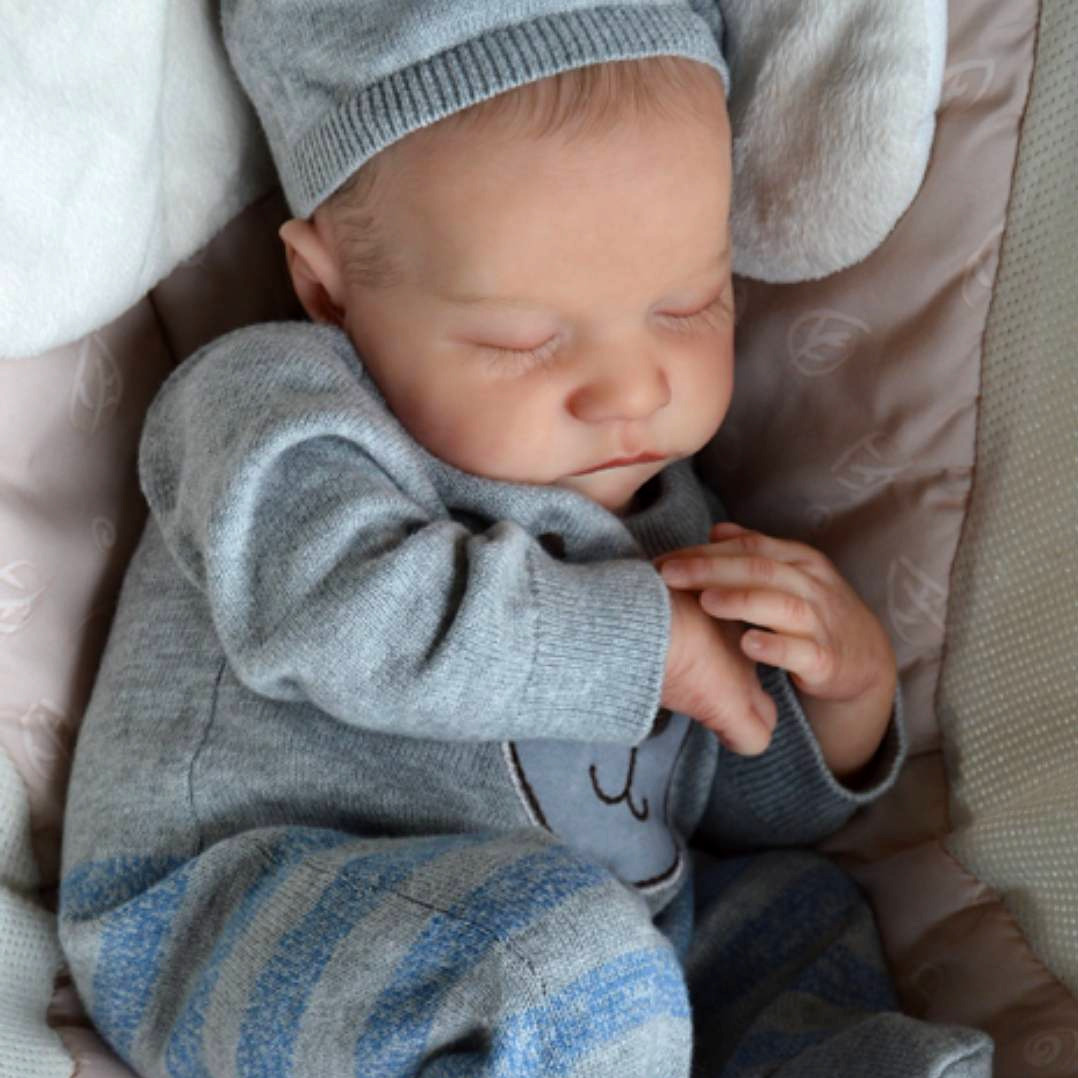 Reborns Silicone Mini Reborns 12'' Newborn Carley Sleeping Reborn Baby ...