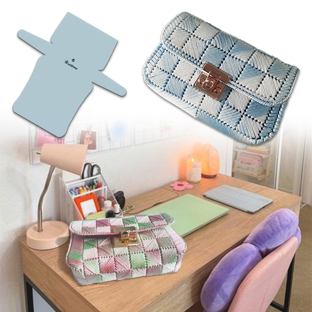 Woven Gorgeous Bag Template - Instructions Included