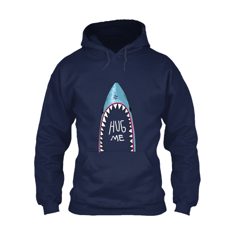 Shark Death Hug Me, Jaws Classic Hoodie