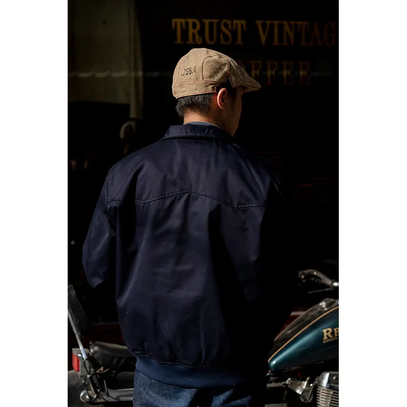 G9 Norman Long Harrington Jacket Waterproof Vintage Jacket
