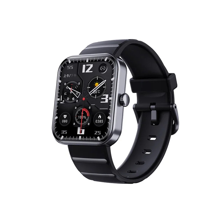 Smartwatch with Blood Pressure Cuff, Heart Rate Monitor, Rhythm Gauge ...