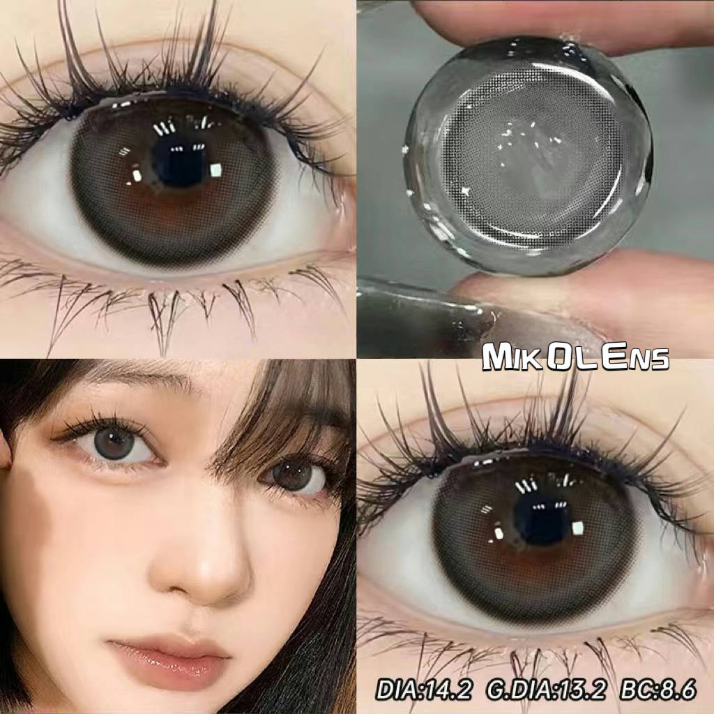 Milk Blue Gray 14.2mm Contact Lenses(12 months wear)