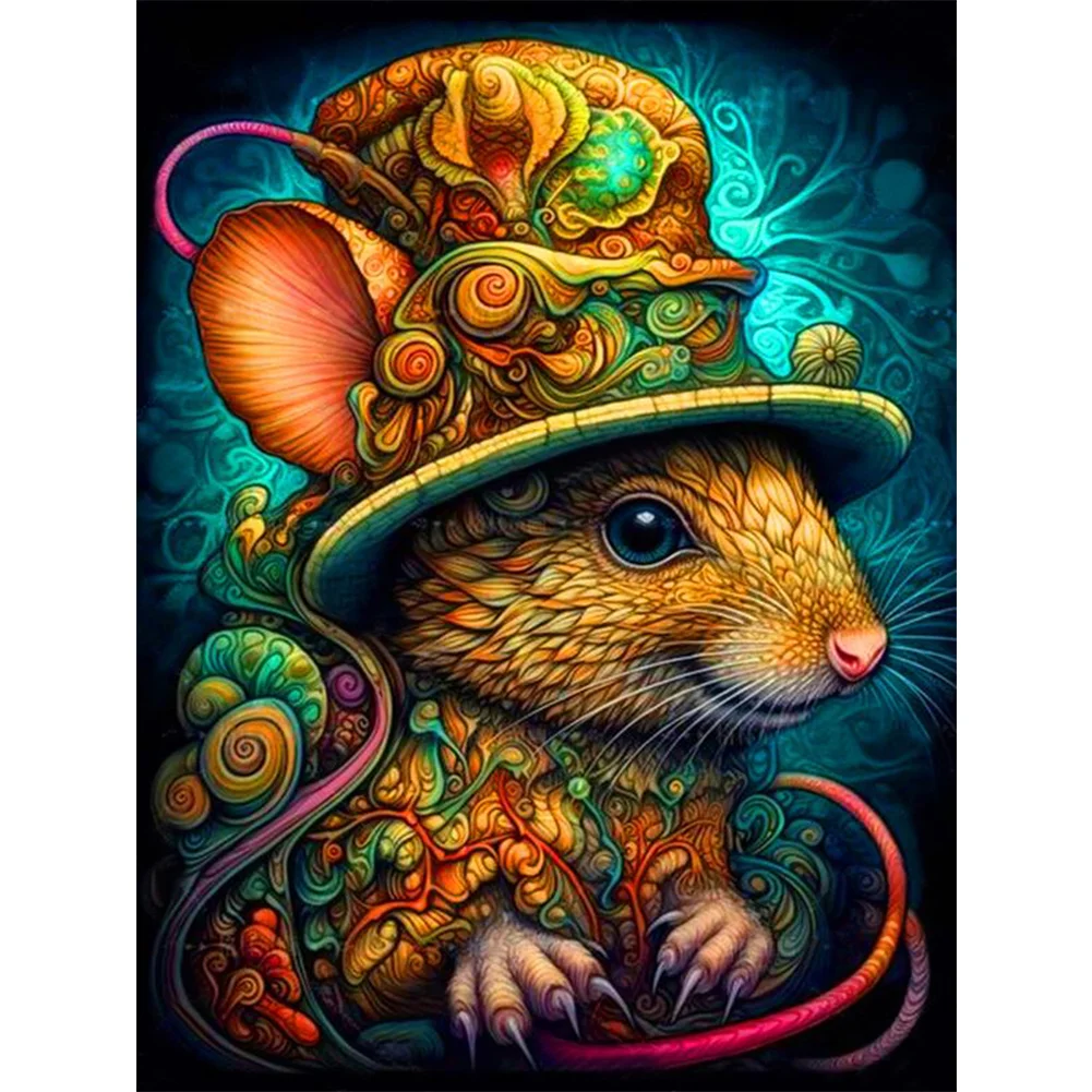 Mouse (canvas) full round or square drill diamond painting