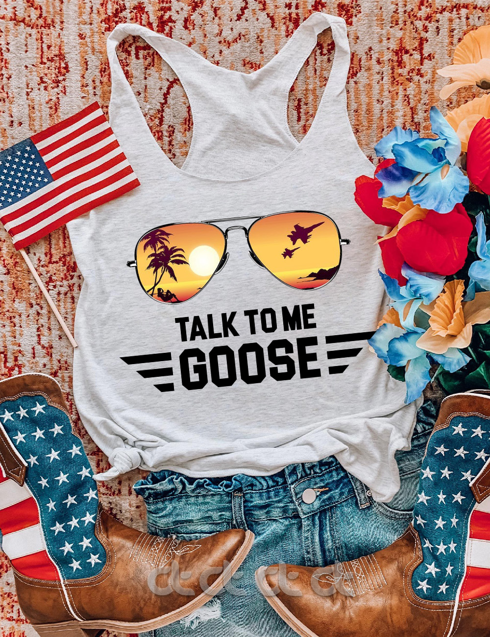 Talk To Me Goose Top Gun Tank