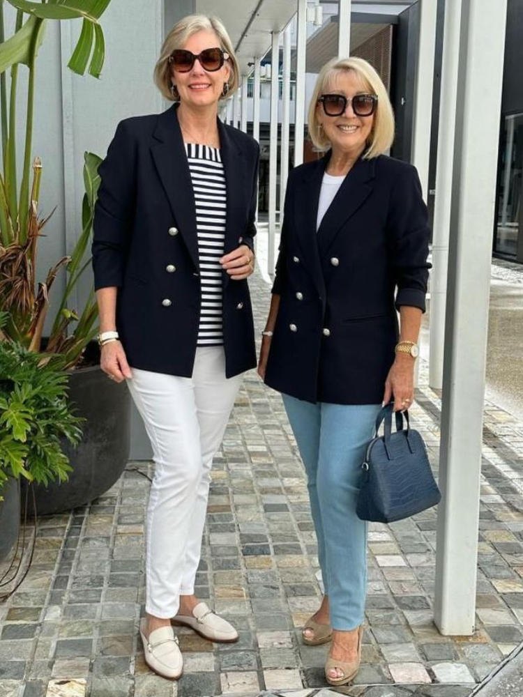 Spring and Autumn Suit Top | For Elderly Women & Mature Ladies Over 40 ...