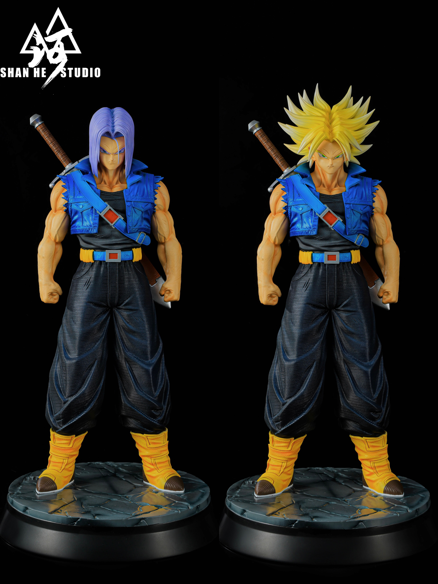 1/4 Scale Movie Ver. Trunks - Dragon Ball Resin Statue - Shan He Studio