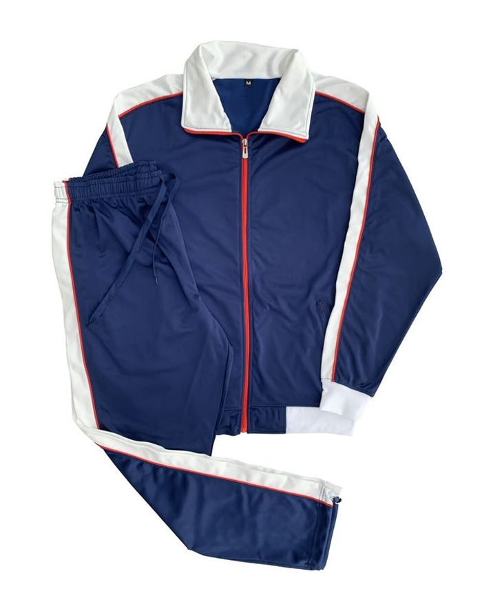 Men's 70s-80s Retro Classic Tracksuit
