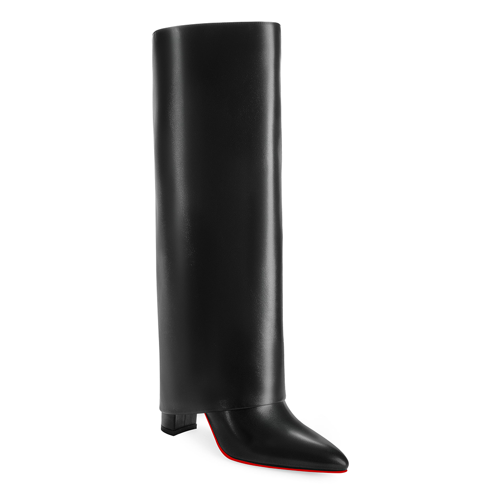 Red Bottom Knee Boots