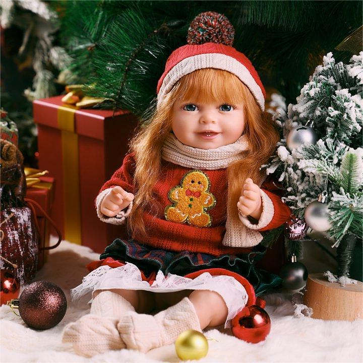 Christmas Doreen 20'' Reborn Baby Doll Smiling Adorable Older Girl