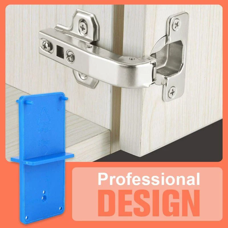 Precise Hinge Jig Drilling Guide(2PCS)