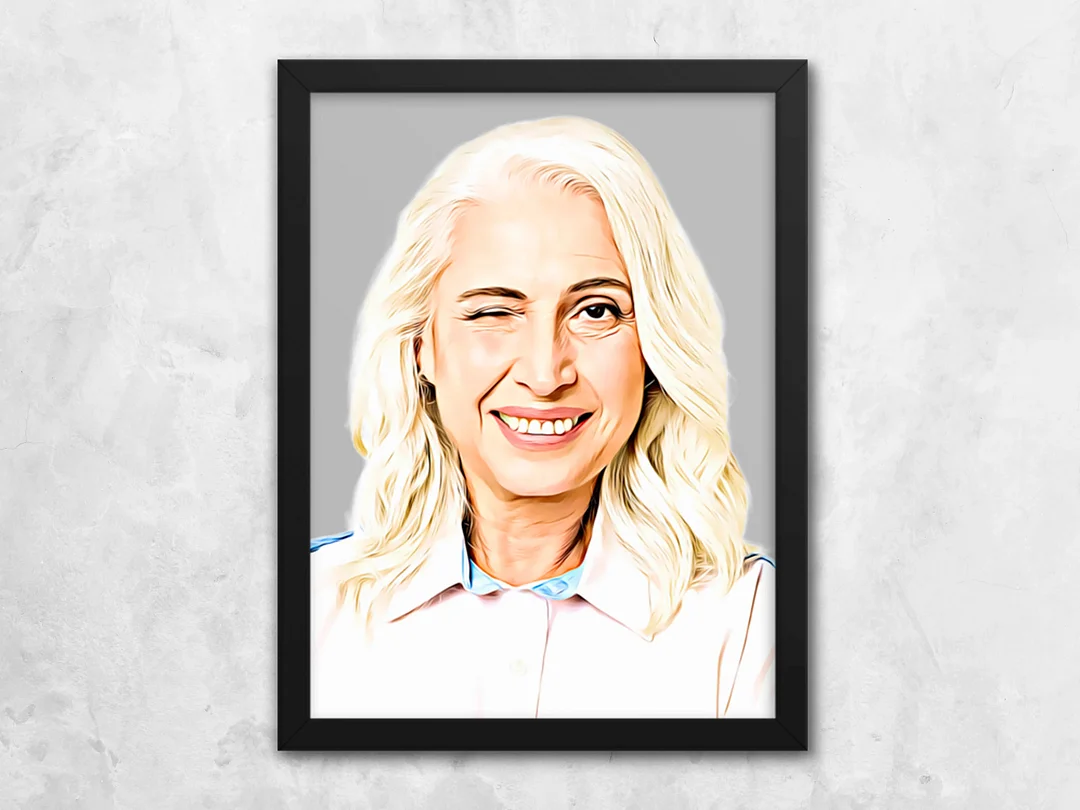 Custom Cartoon Portrait, Custom Portrait, Portrait from Photo ...