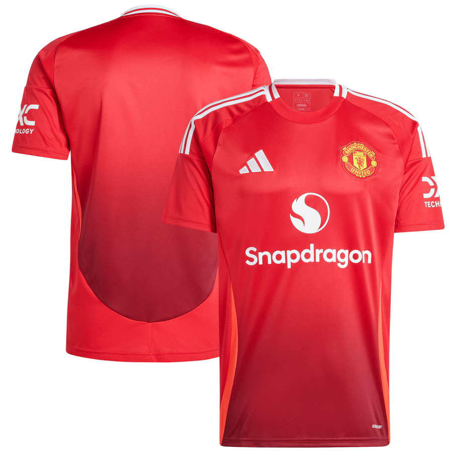 Manchester United Home Football Shirt Kit 2024-2025 - Red