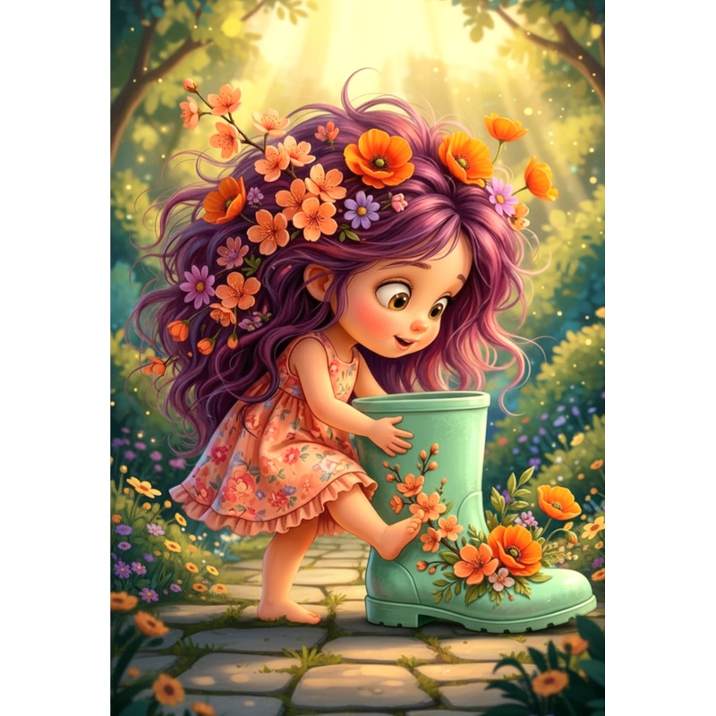 Maria del Mar Collaboration |Flower Girl Garden– Partial AB & Fairy ...