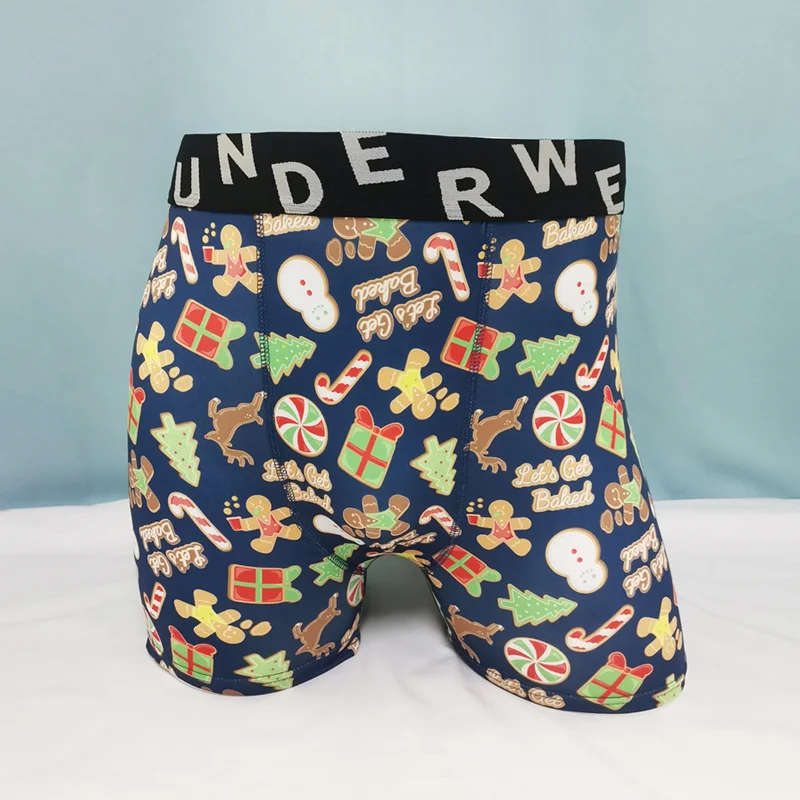 Uaang Christmas Tree Santa Claus Snowman Men Animal Costume Underwear ...