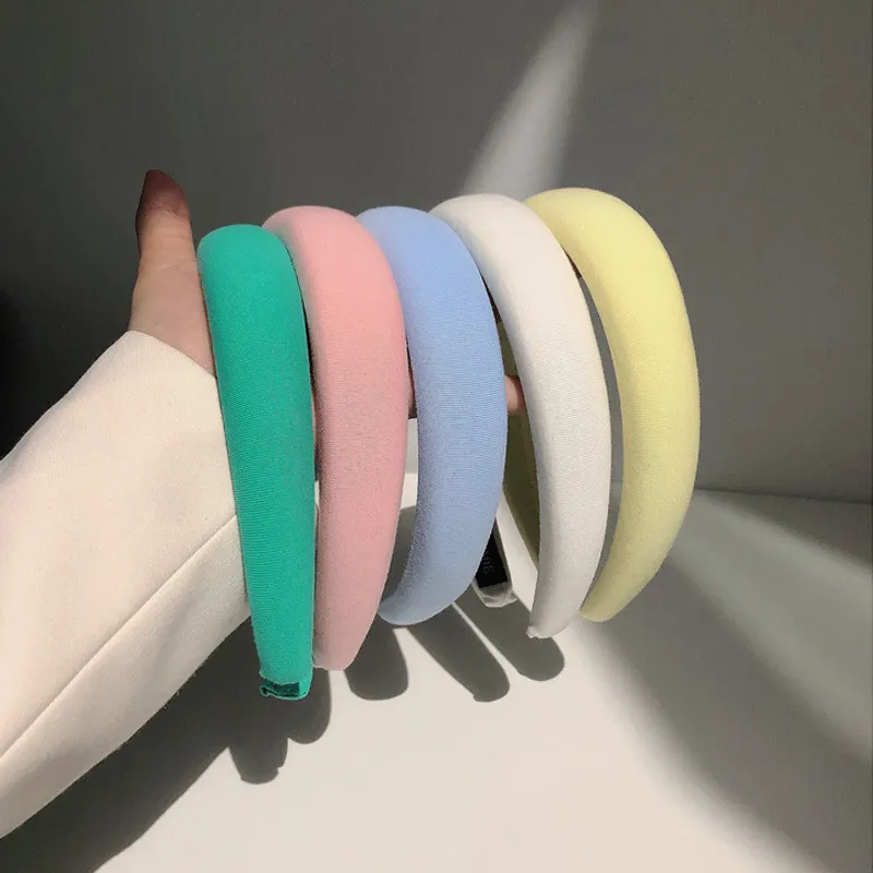 MACARON SPONGE WIDE BRIMMED HEADBAND