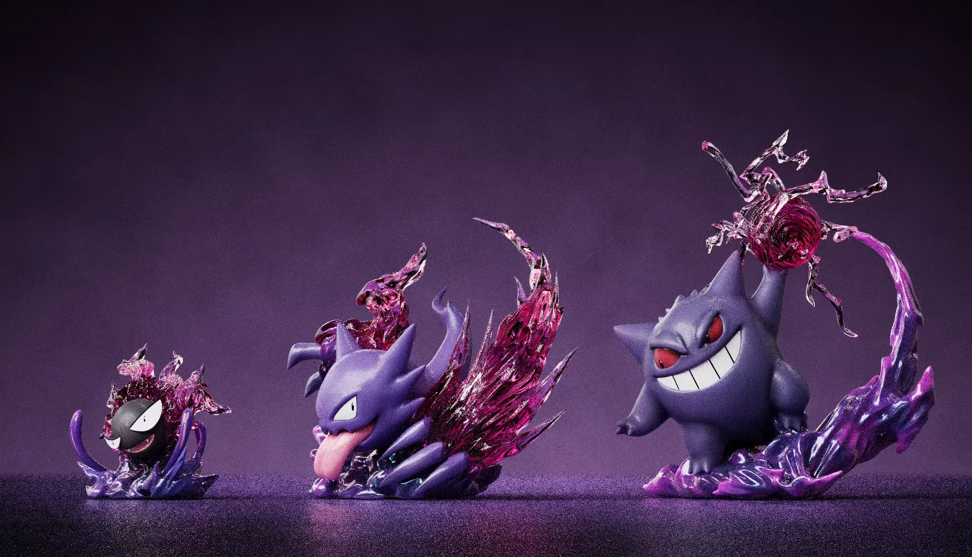 Pre-Order Gengar Xiao Ding dang Studio Pokemon 1/20 Anime Figure Resin ...