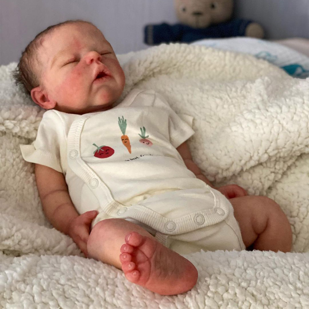 12"&16" Flexible Solid Platinum Liquid Full Silicone Reborn Doll Baby ...