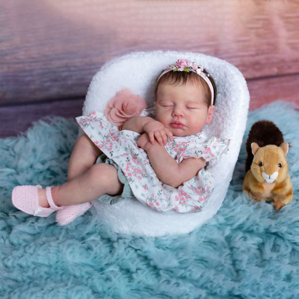 [New] 12'' Reborn Newborn Silicone Vinyl Baby Reborns Doll Girl Qufare ...
