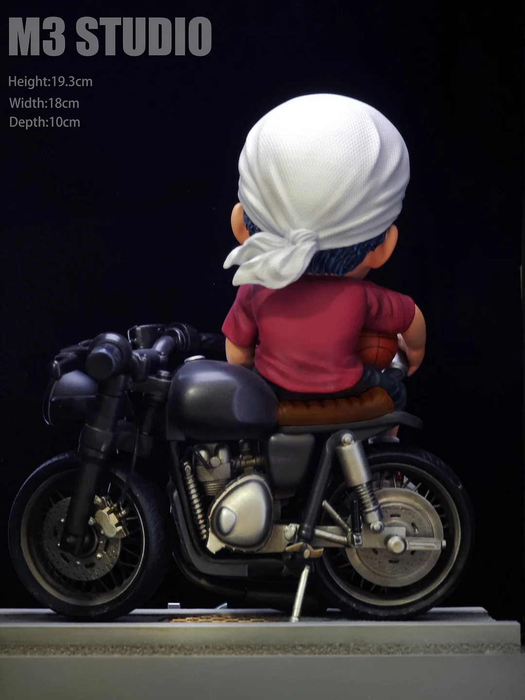 Chibi Ver. Motorcycle Hisashi Mitsui - SLAM DUNK Resin Statue - M3 Studios