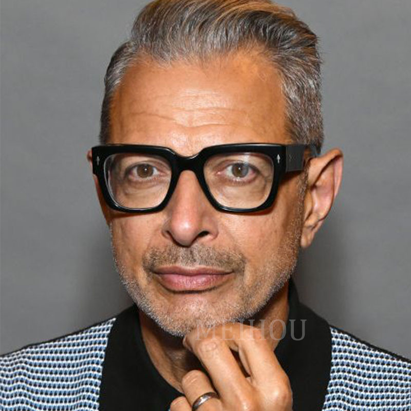 New Square Men Glasses Frame Luxury Brand Celebrity Transparent ...
